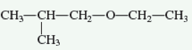 What is the IUPAC name for the compound a. ethoxymethylpropane b. 1 ...