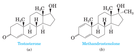 17-76 Name the functional groups in each steroid hormone ...
