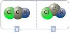 Which of the following molecular models correctly depicts the geometry ...