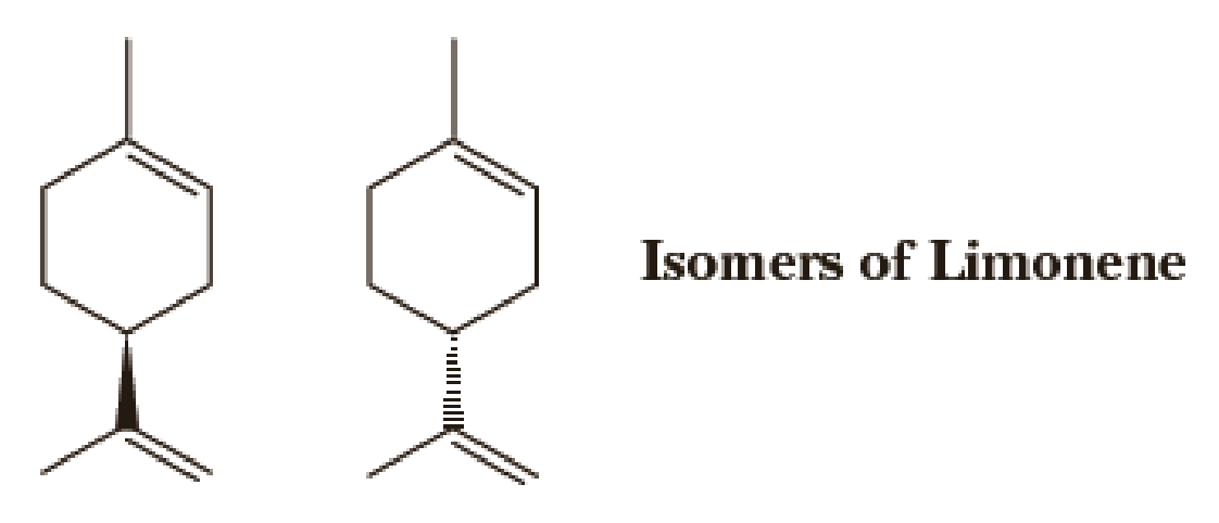Limonene is one of the most common inexpensive fragrances. Two isomers ...