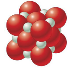 The unit cell of MgO is shown below l Does MgO have a structure like ...